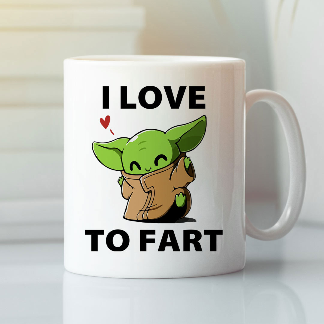 Baby Yoda I Need A Job That Isn't Too Jobby Meme Mug