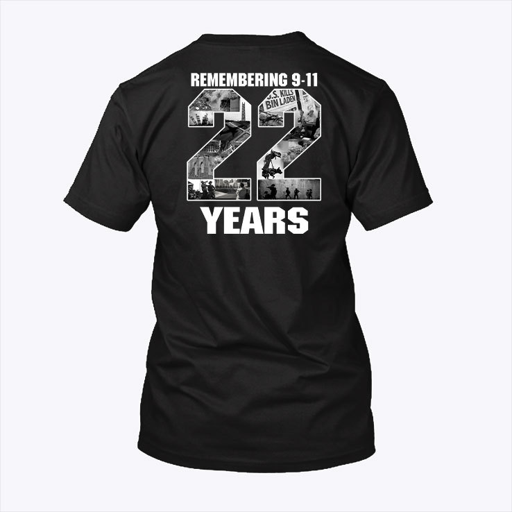 Remembering 9 11 22 Year Shirt